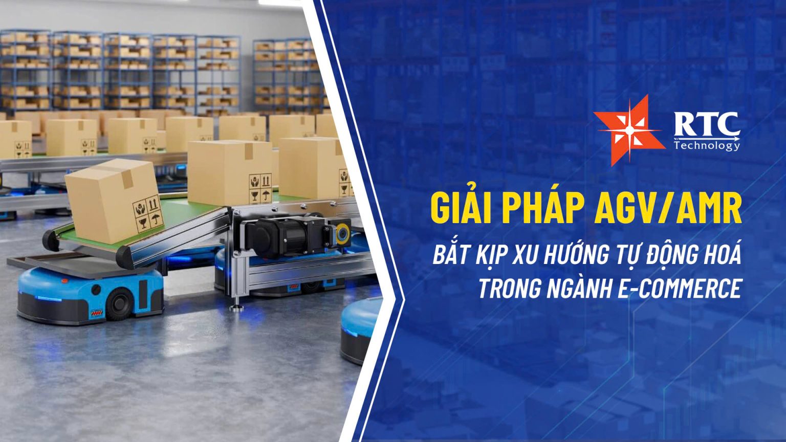 AMR là gì? So sánh sự khác biệt giữa Robot AMR và AGV