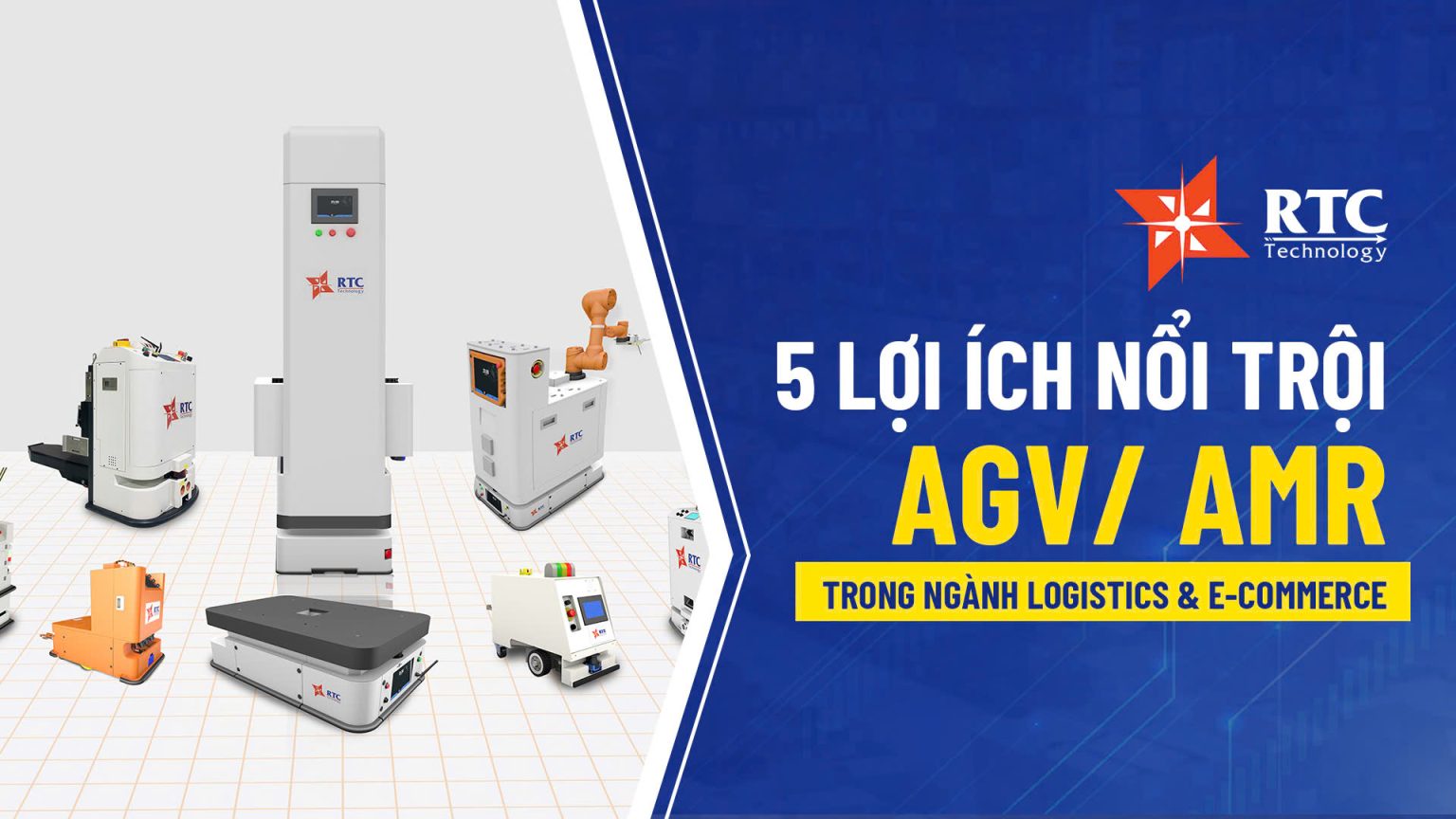 AMR là gì? So sánh sự khác biệt giữa Robot AMR và AGV