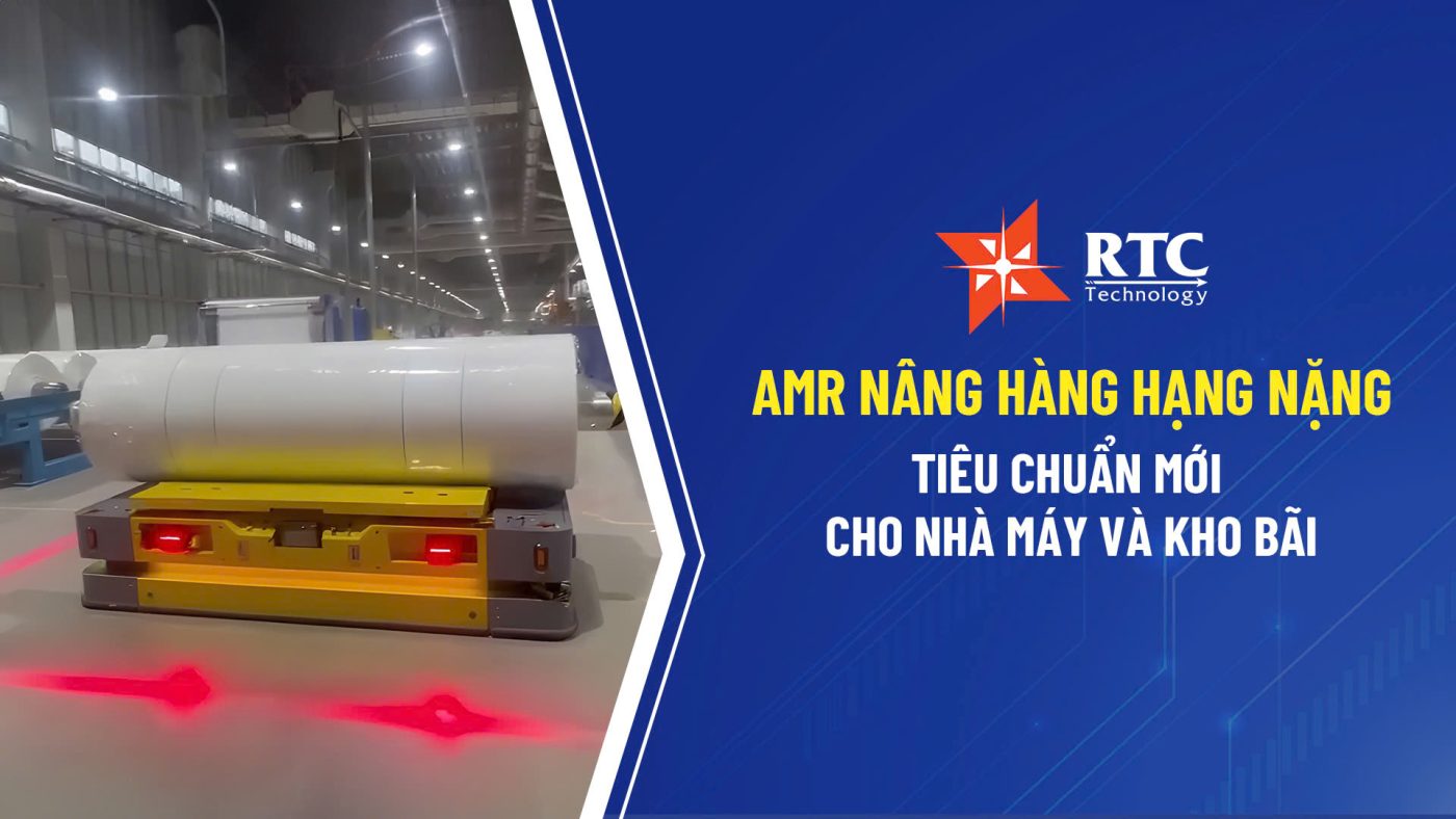 AMR là gì? So sánh sự khác biệt giữa Robot AMR và AGV