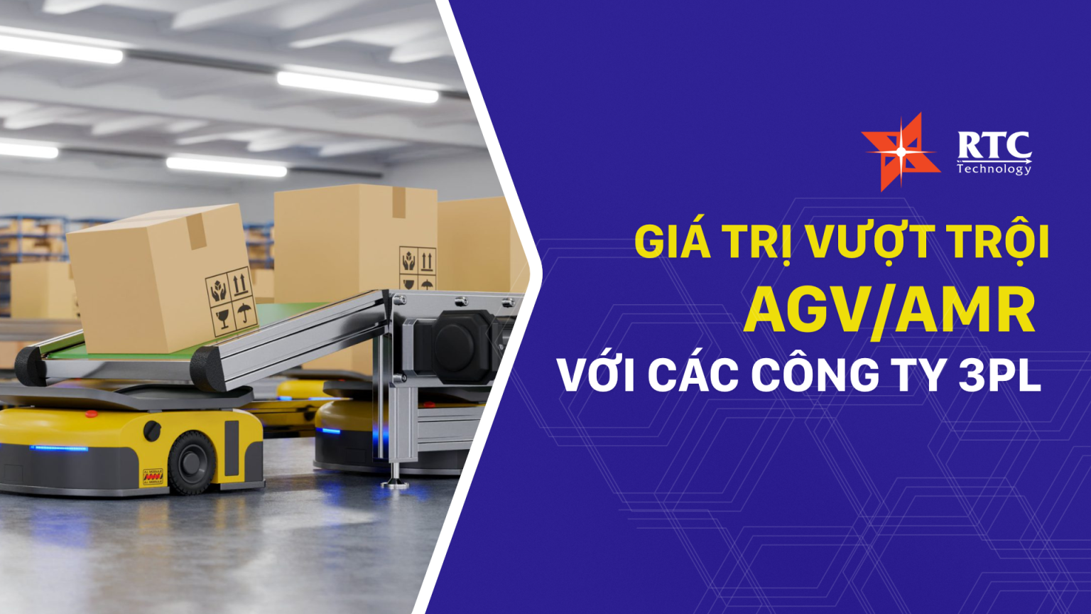 AMR là gì? So sánh sự khác biệt giữa Robot AMR và AGV
